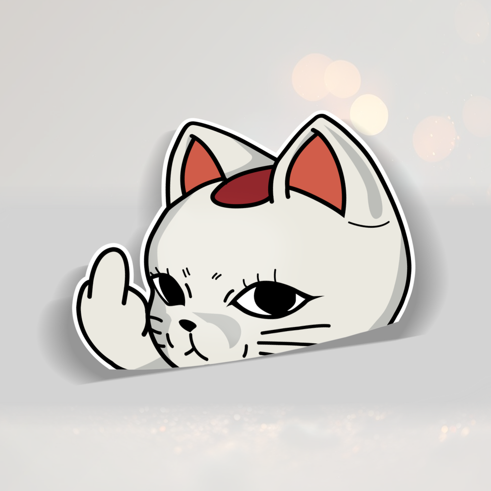 Turbo Granny- Dandadan Peeker Printed Sticker – Sakura Creative